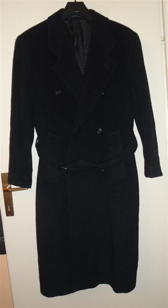 HUGO BOSS muški vuneni kaput sa pojasom