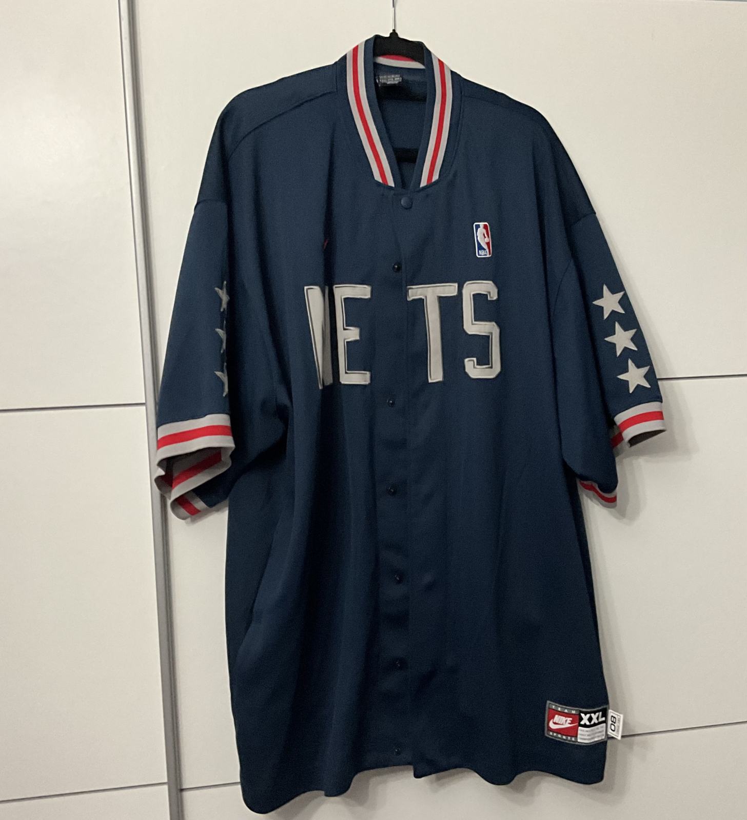 Rare Vintage 90s New Jersey Nets NBA Shooting jacket