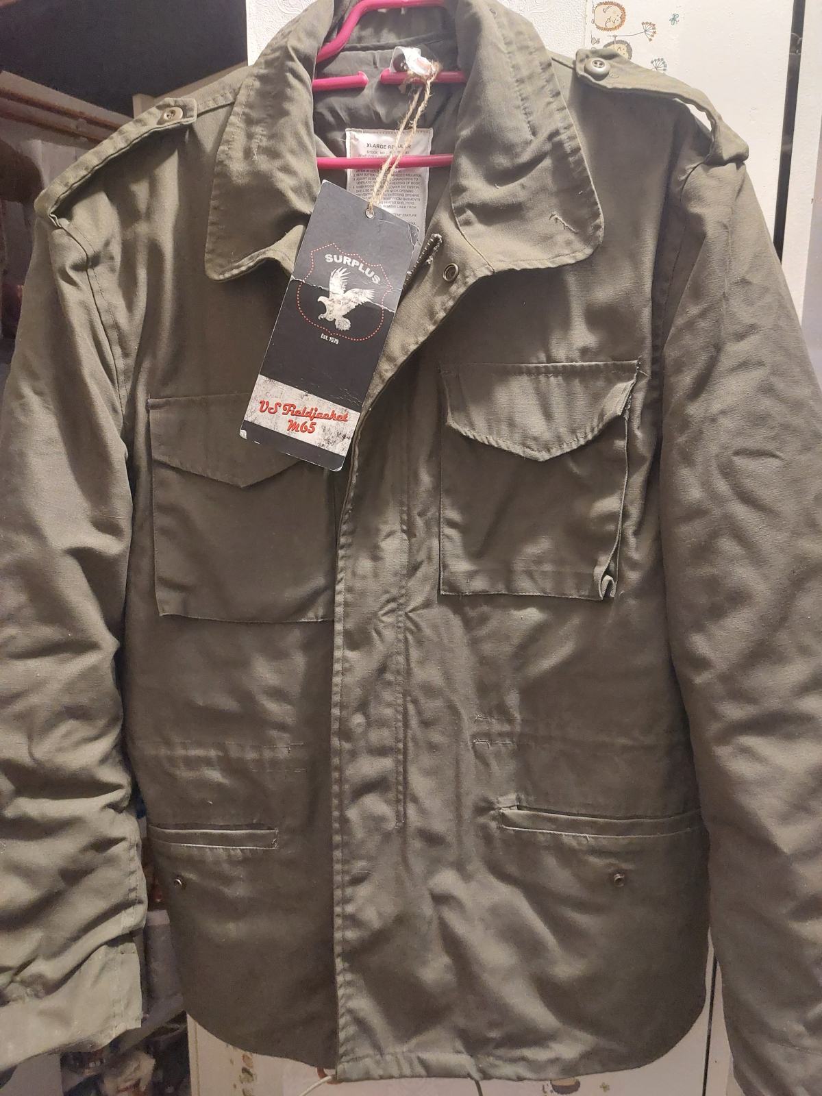 Surplus US Fieldjacket M65, XL regular