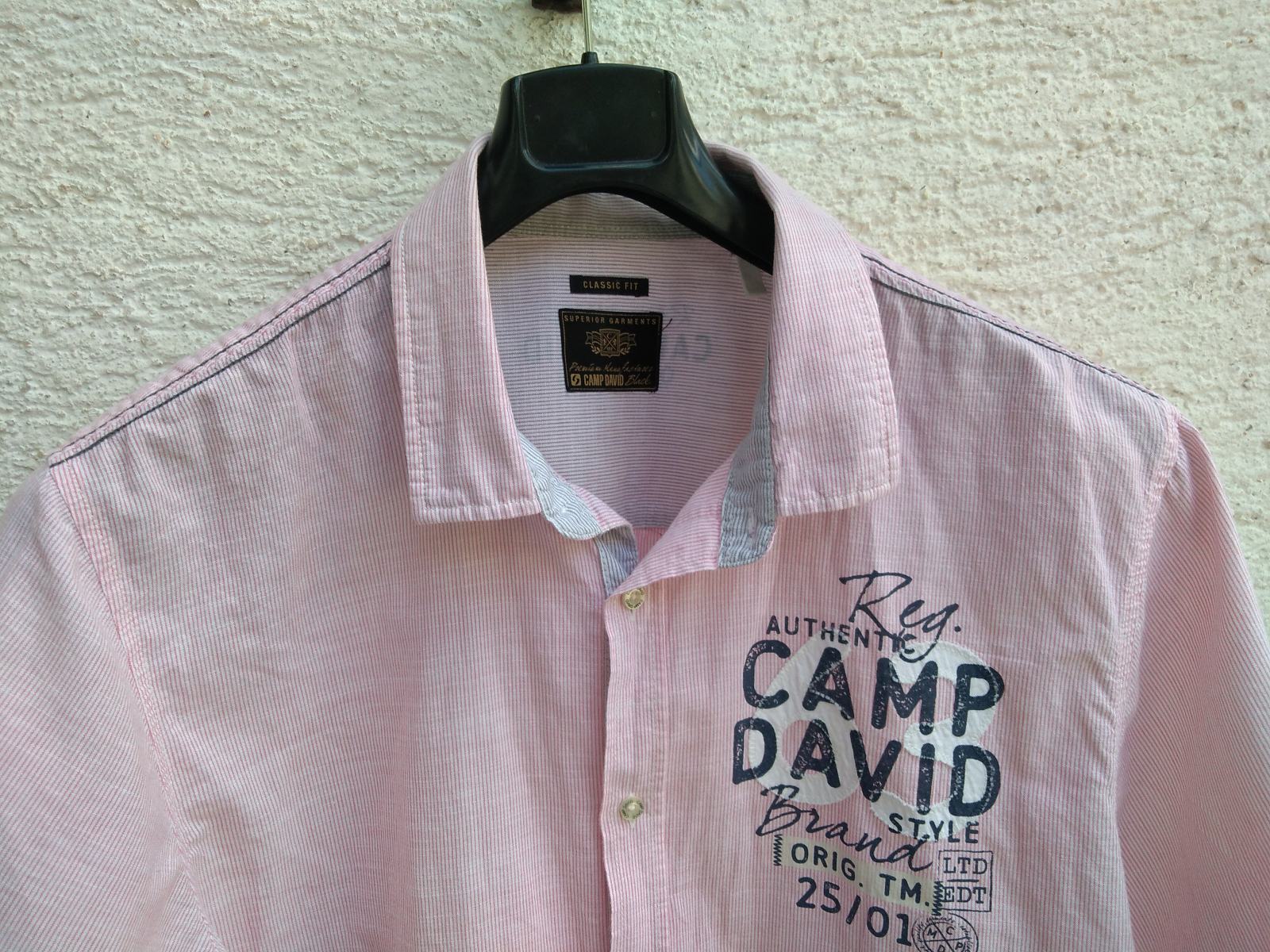 Camp David muška košulja kratki rukavi XXL