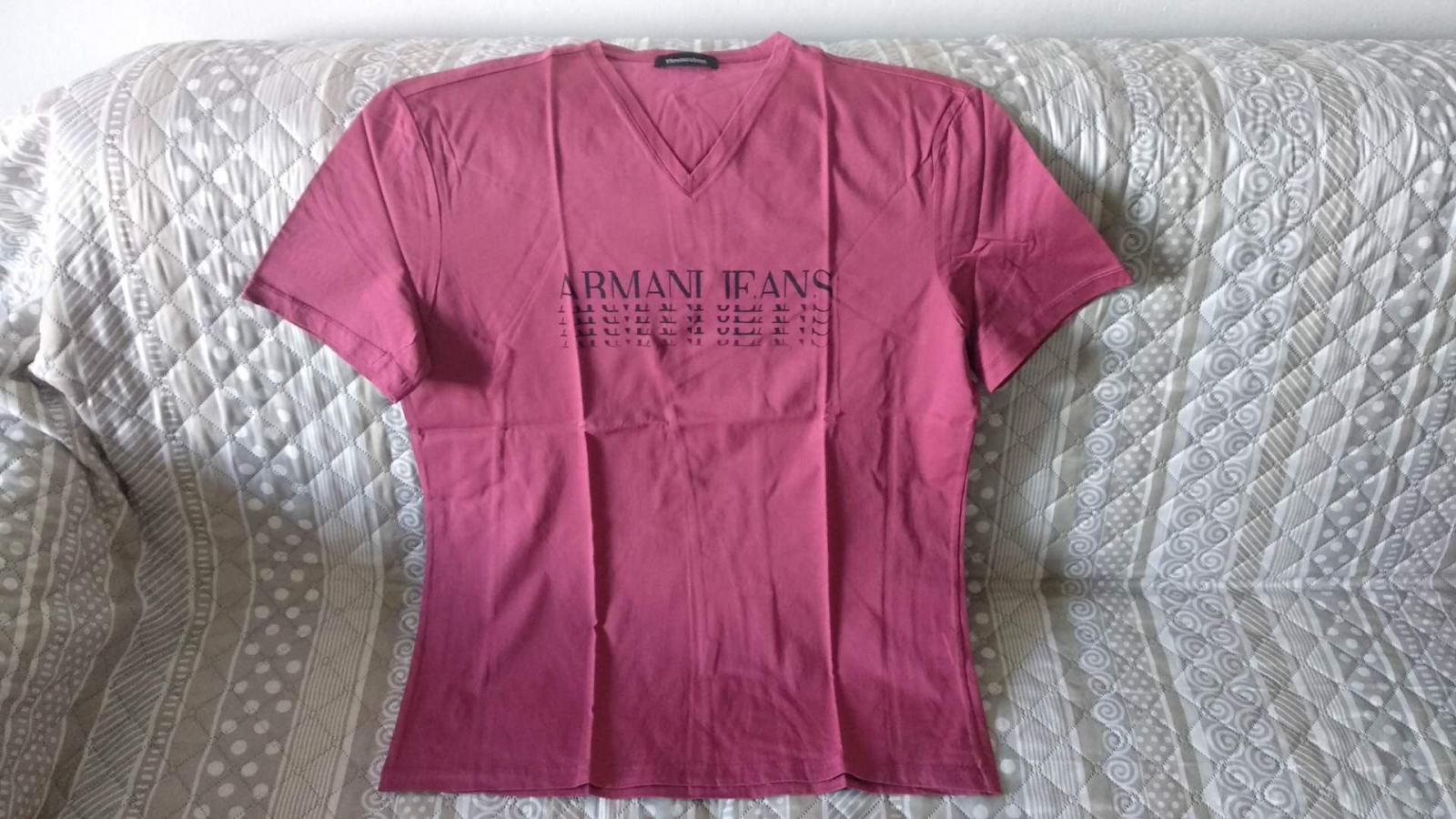 Armani Jeans NOVO XL Pima Cotton Vrhunska majica kratkih rukava