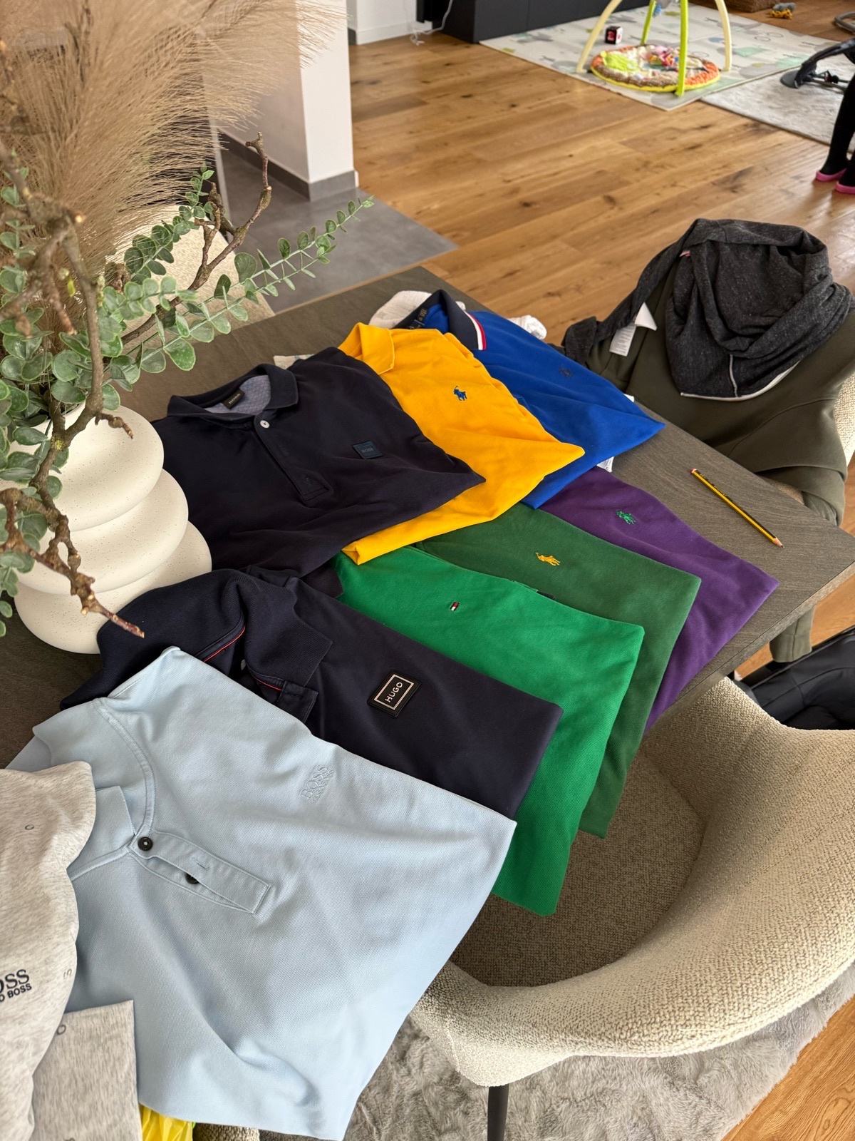 Muške majice Lacoste, Hugo Boss, Ralph Lauren i CK i dr.