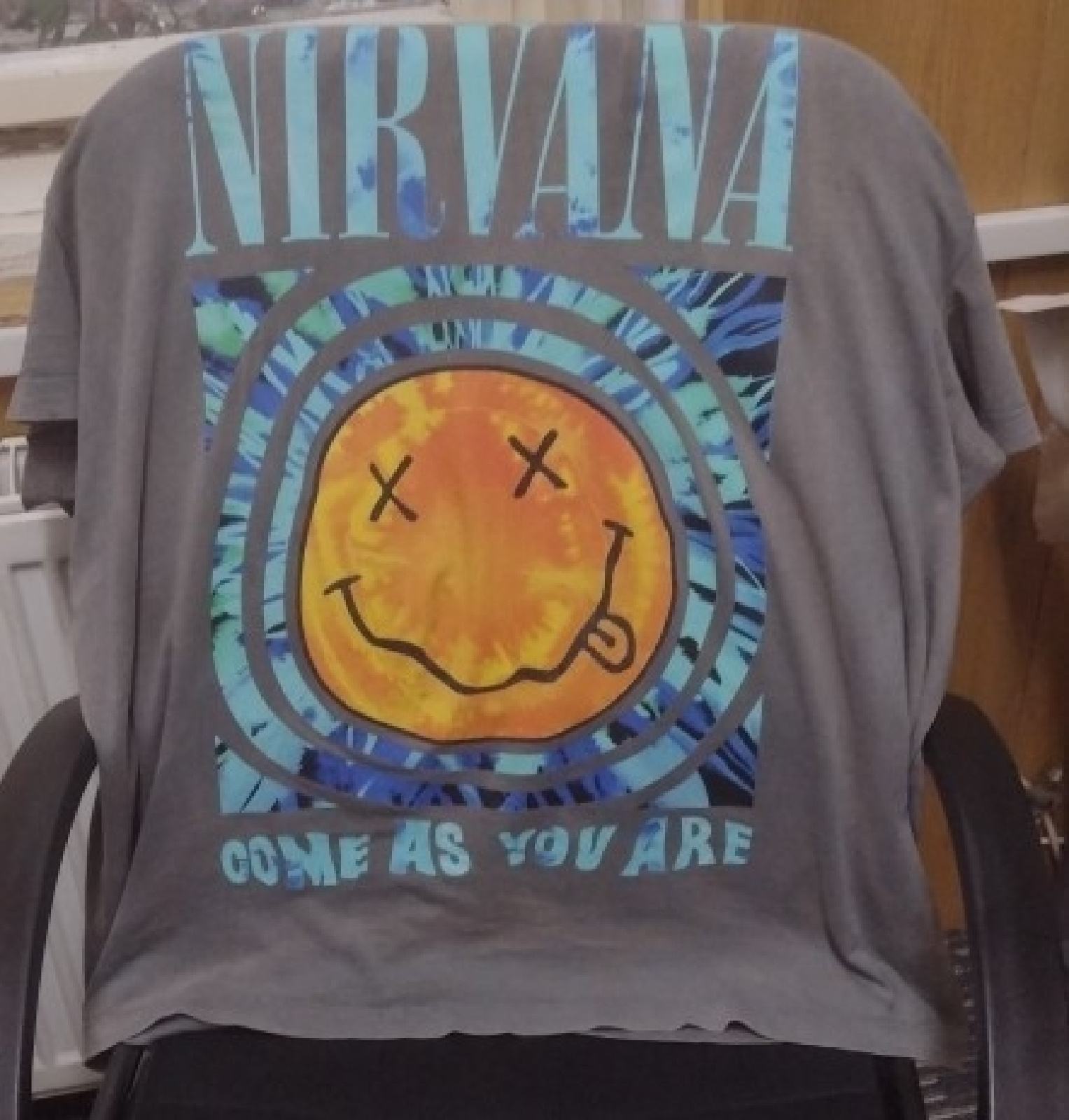 ©2023 NIRVANA COME AS YOU ARE 3XL MADE IN BANGLADESH PRIMARK 100% pamu