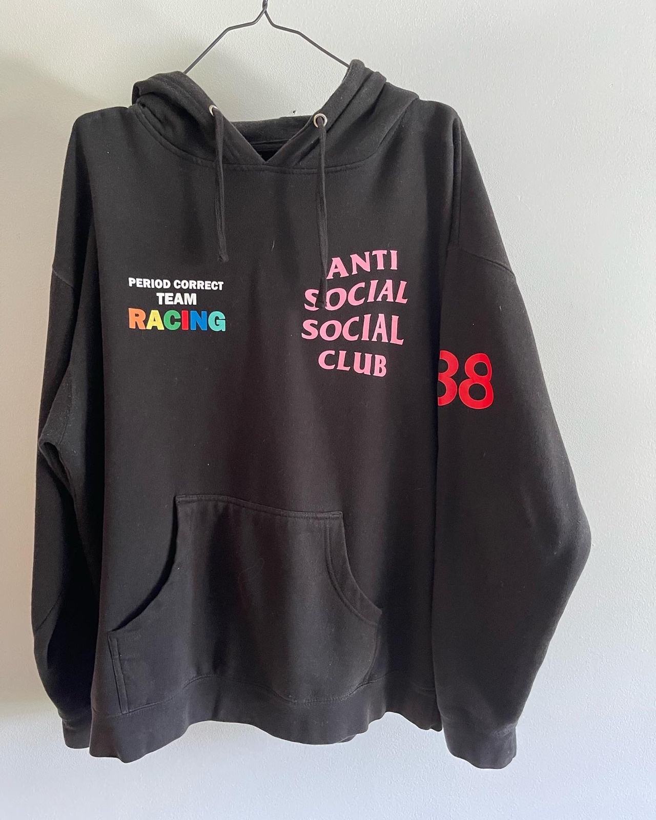 Anti Social Social Club Race Team Hoodie XL