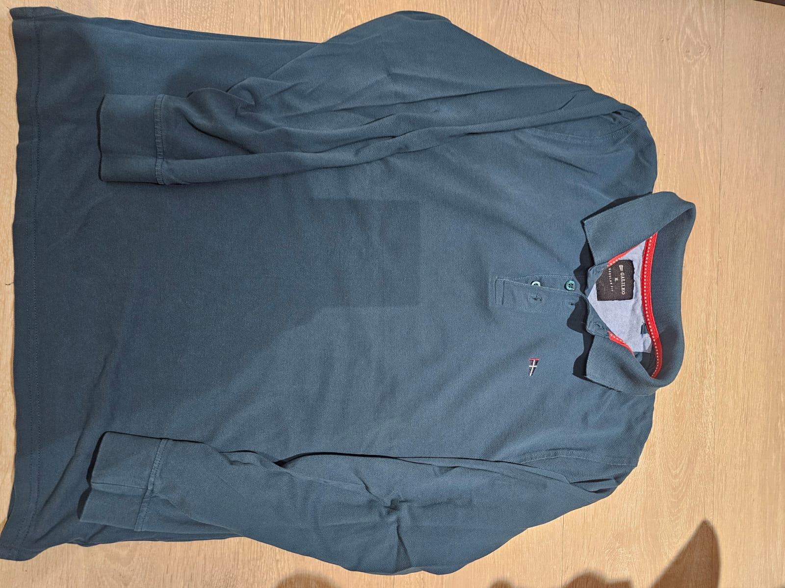 Galileo petrolej majica,dugi rukav, XL