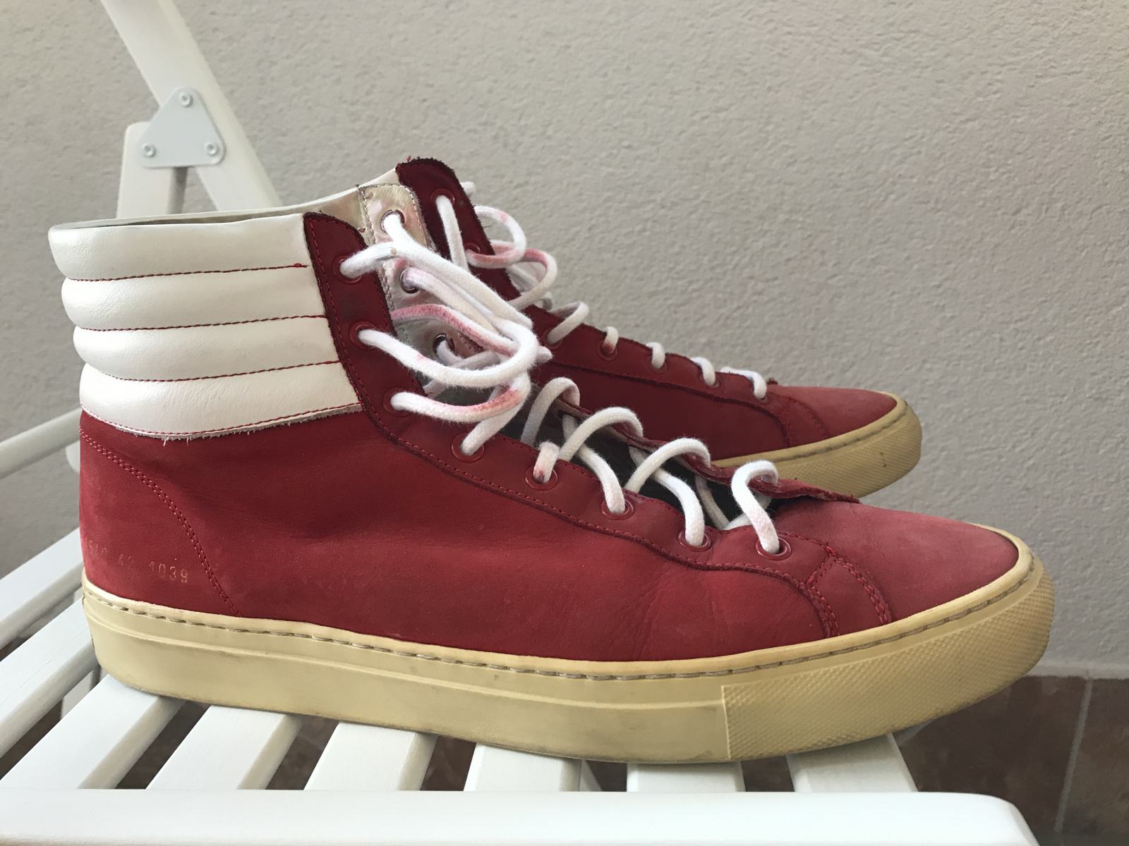 Common Projects Achilles Hi visoke tenisice patike 43 44