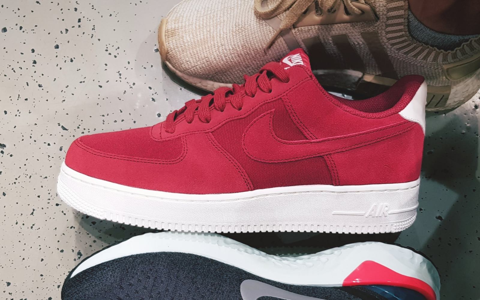Nike Air Force 1 Low Suede Red crush