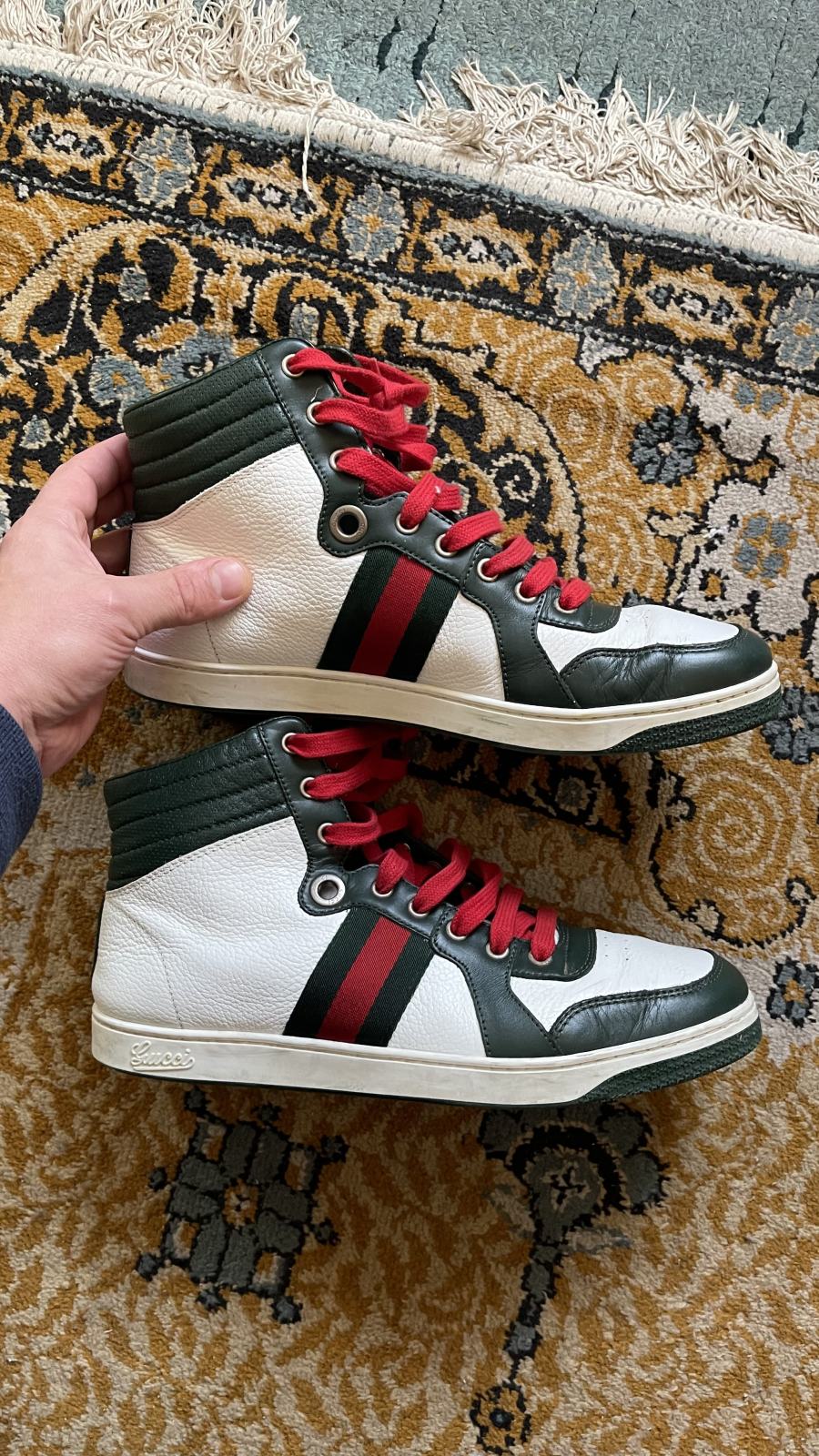 GUCCI patike tenisice visoke kožne 42
