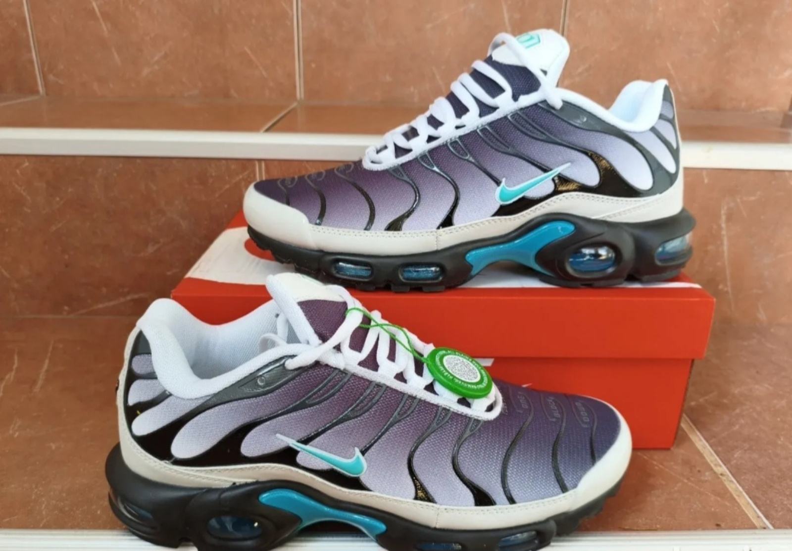 Nike Air Max TN White Gray/Black/Jade