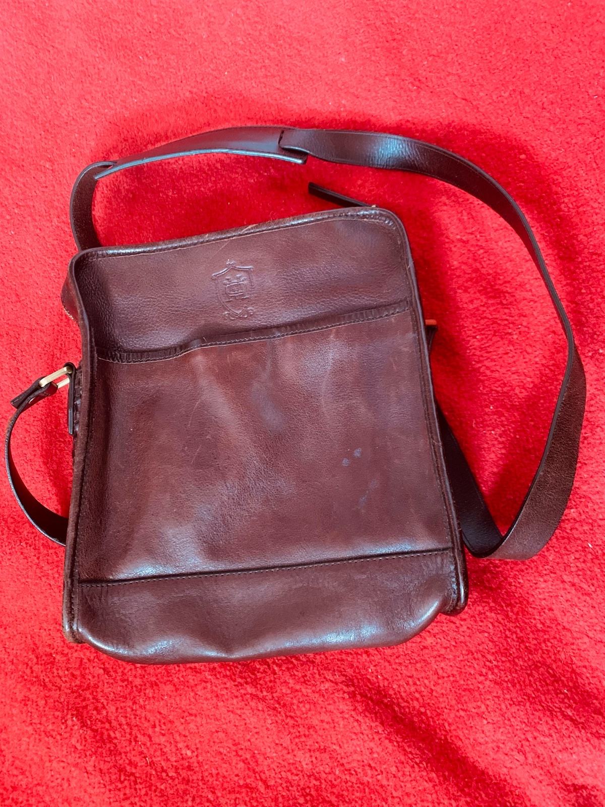 MUSKA KOZNA TORBICA 30x20x8 cm