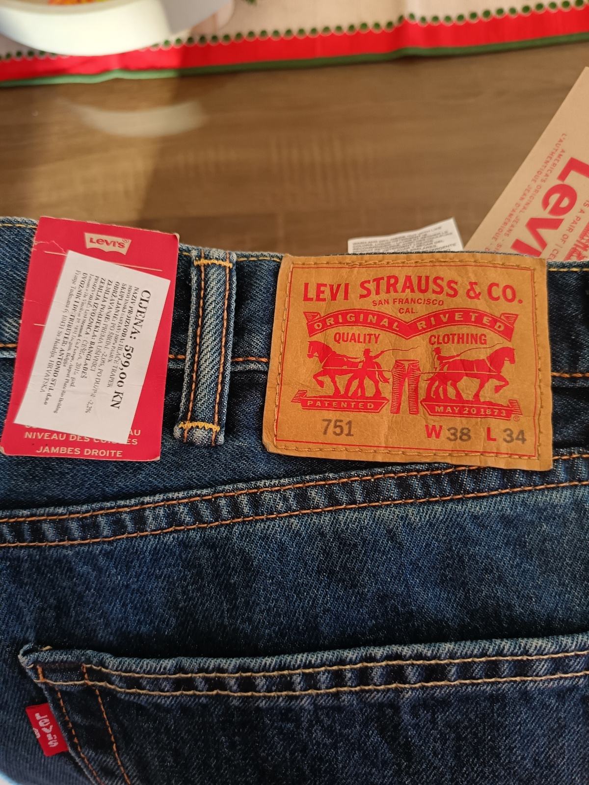 LEVIS muške traperice