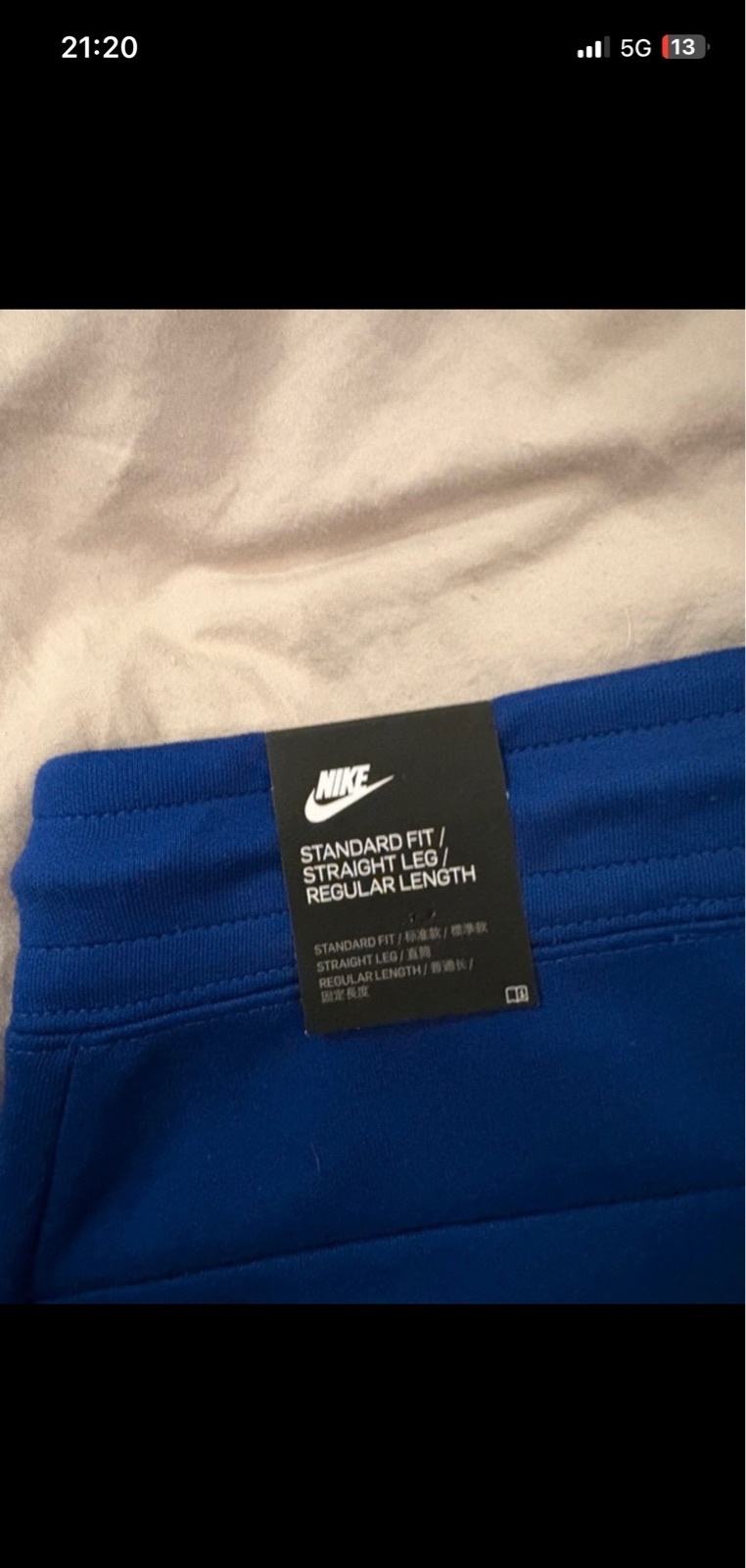 Nike tech fleece blue