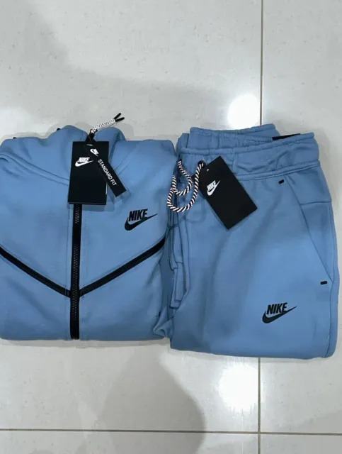 Nike Tech Fleece Stone Blue, novo