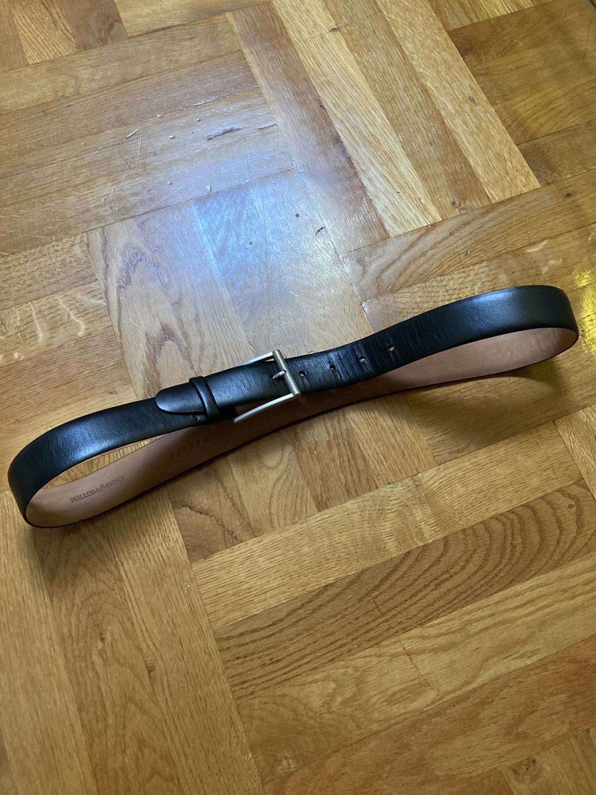 Muški remen Fullum&Holt crni