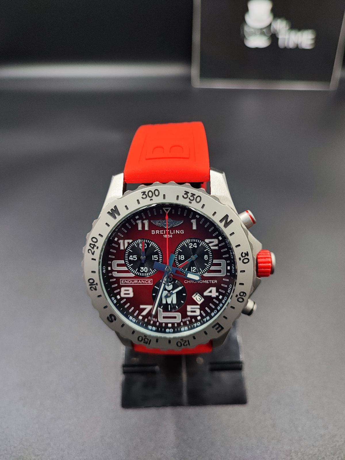 Breitling Endurance Titanium Red