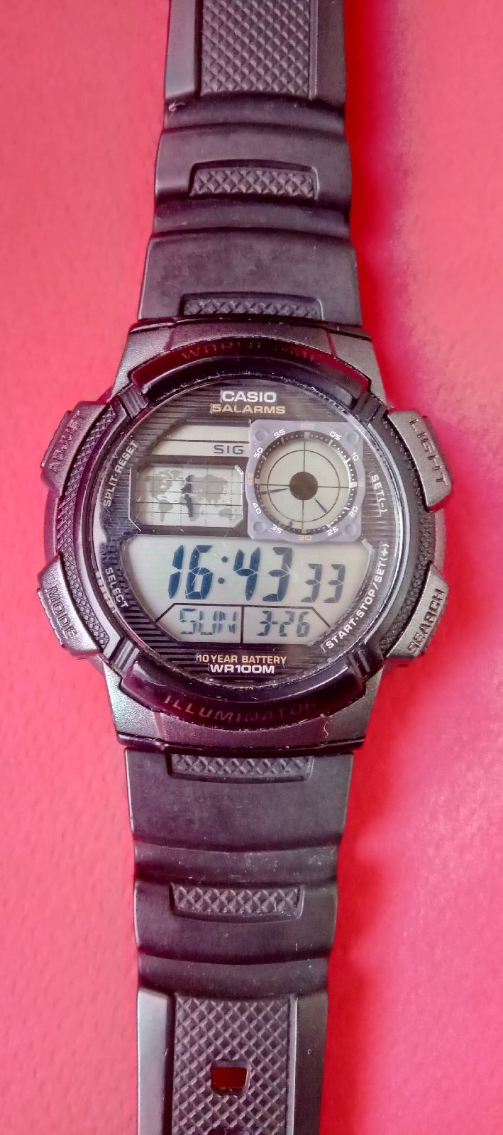 Casio AE-1000W-1BVEF (modul 3198)