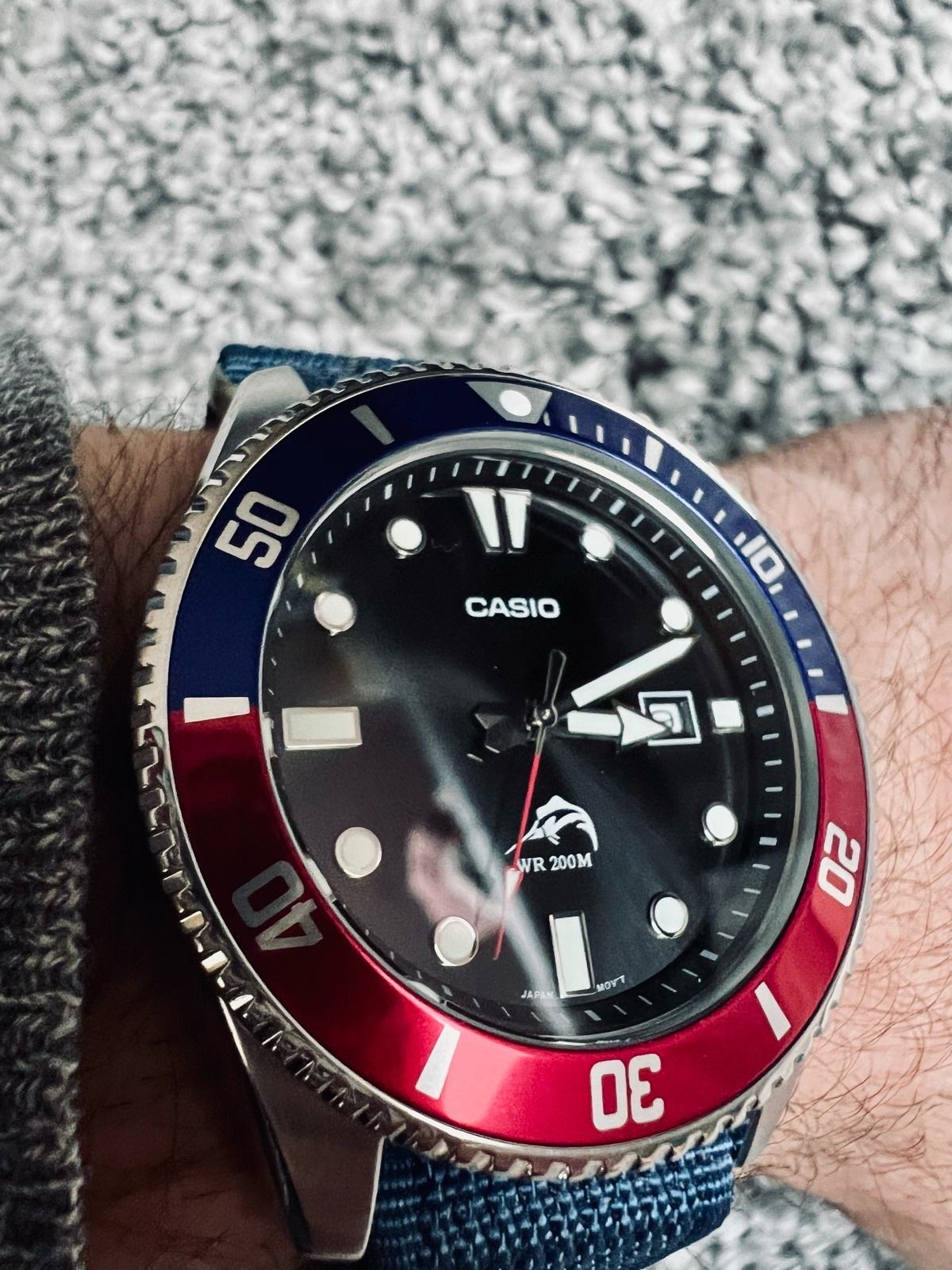Casio Duro Pepsi