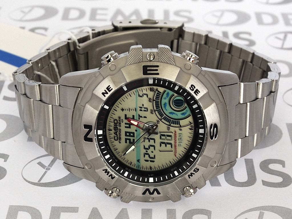 Casio Fishing Timer Analog Digital Quarz Muški model amw706