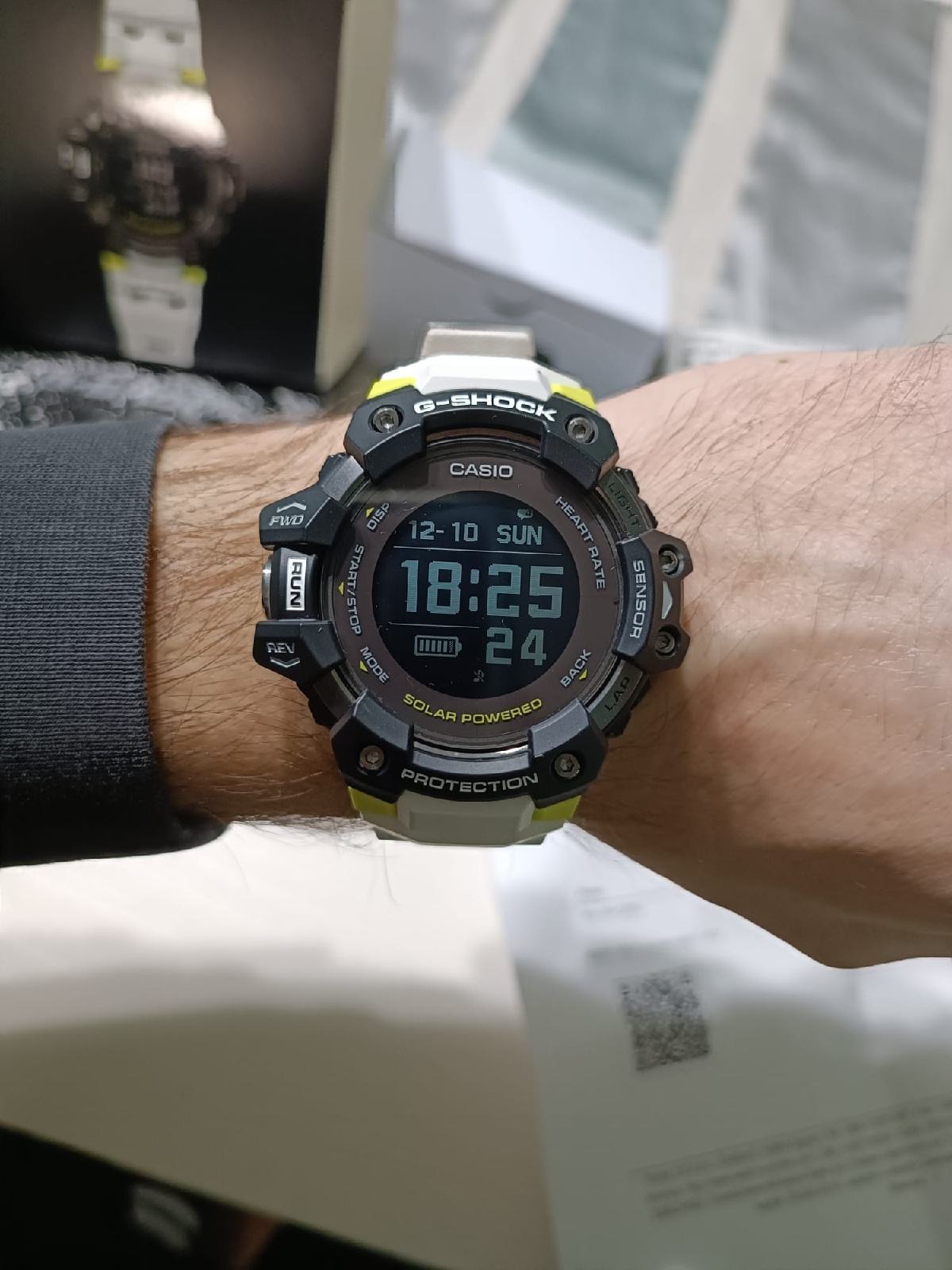 Casio G-Shock GBD-H1000, smartwatch, solar
