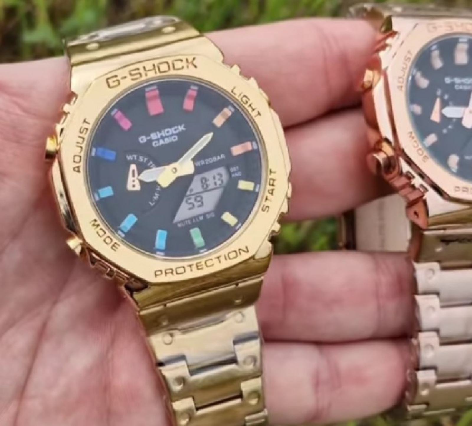 Casio G-Shock OAK GOLD METAL