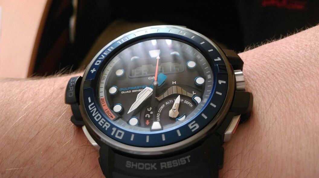 NOVI Casio Gulfmaster GWN-Q1000 prvi QUAD SENSOR G Shock - 3.500kn