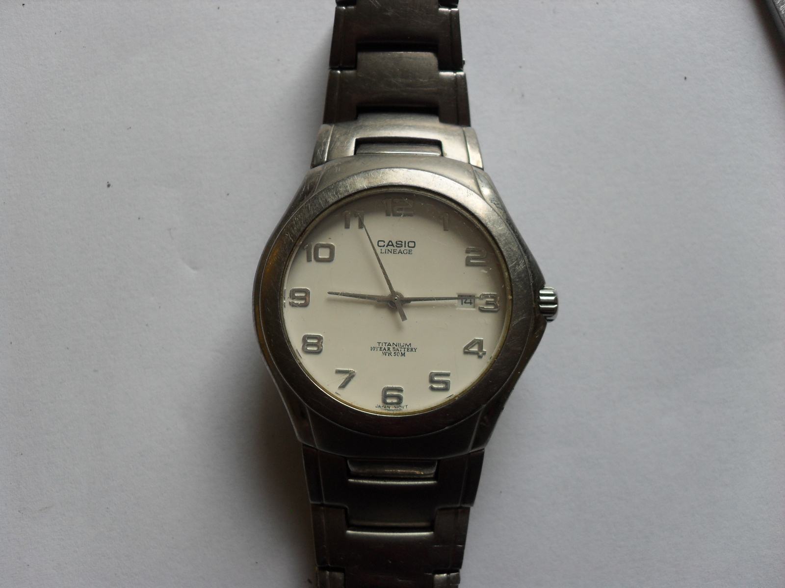 CASIO Lineage titanium