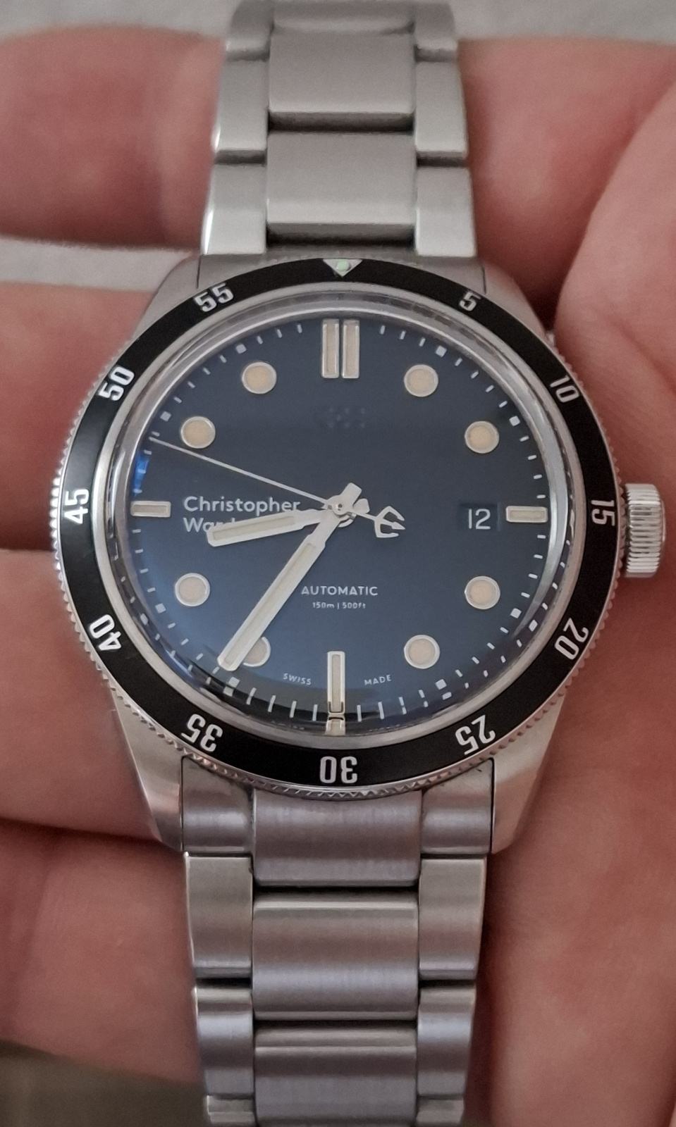 Christopher Ward c65 trident diver