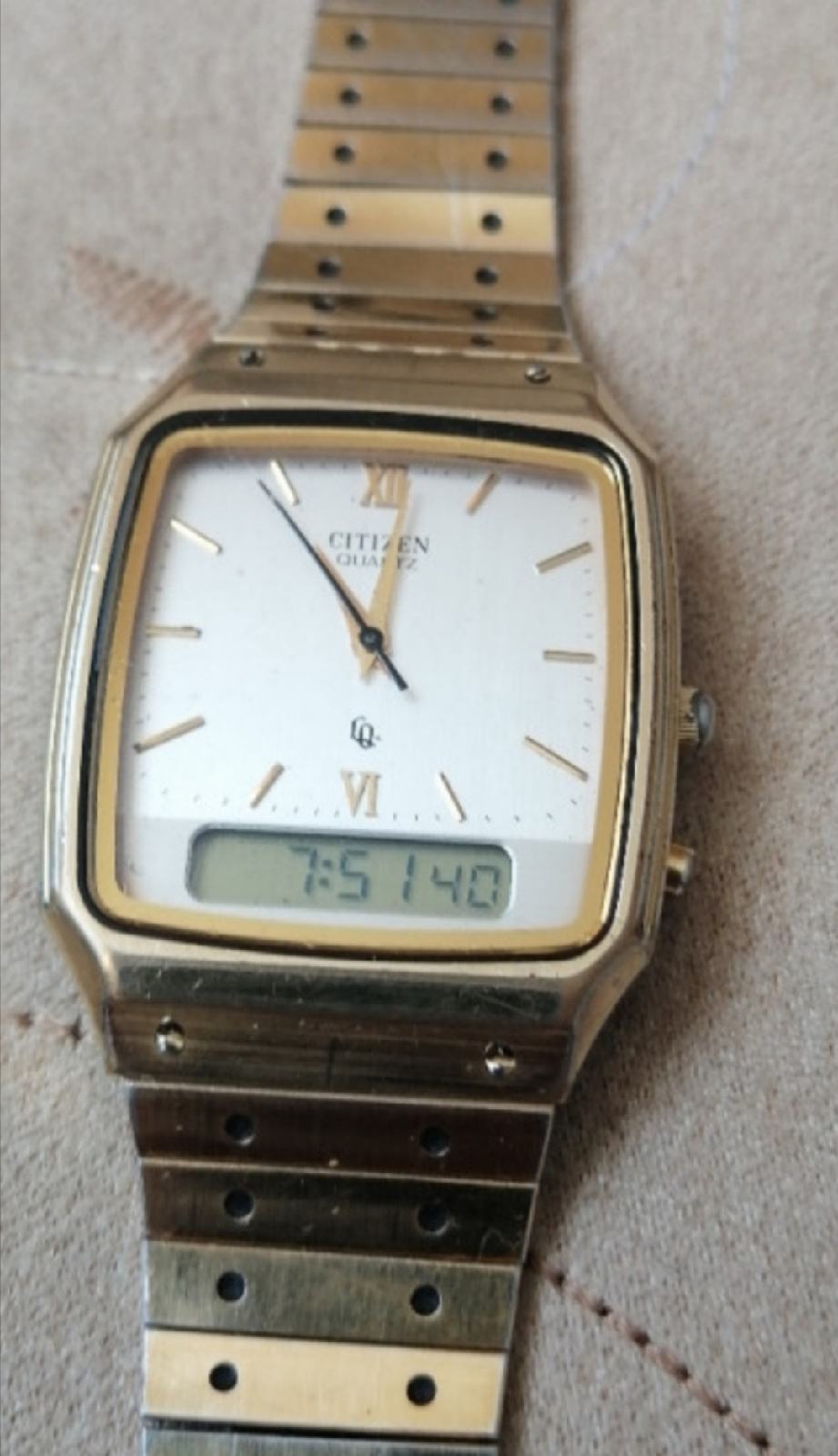 Citizen Vintage 1980s muski sat