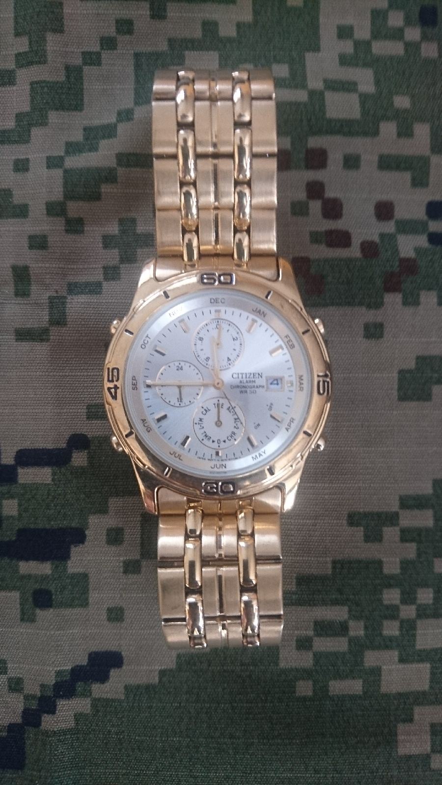 CITIZEN WR50 ALARM CHRONOGRAPH