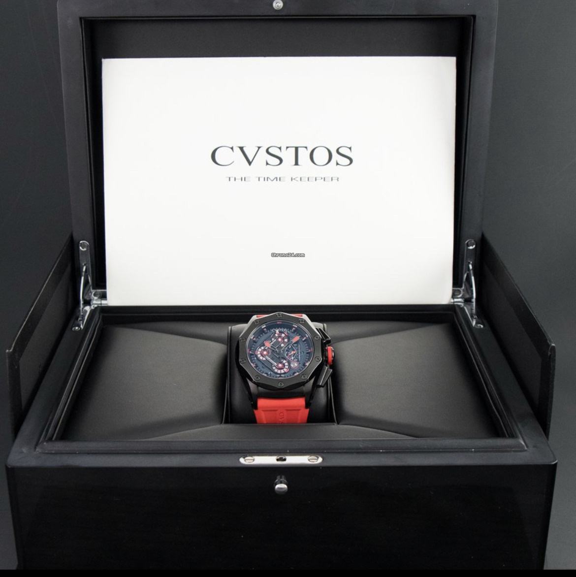 Cvstos Challenge R-50 Chrono HF black steel lmtd.edition