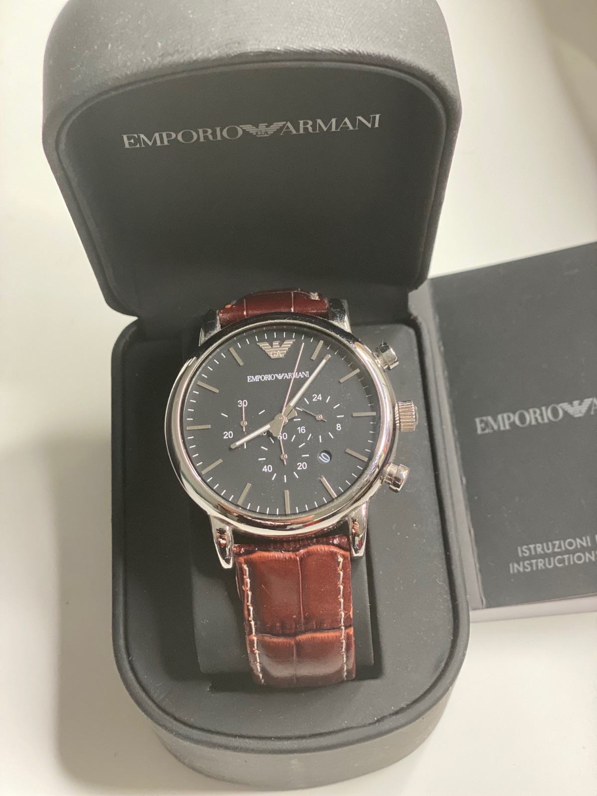 Emporio Armani muški sat, AR1808 chronograph watch