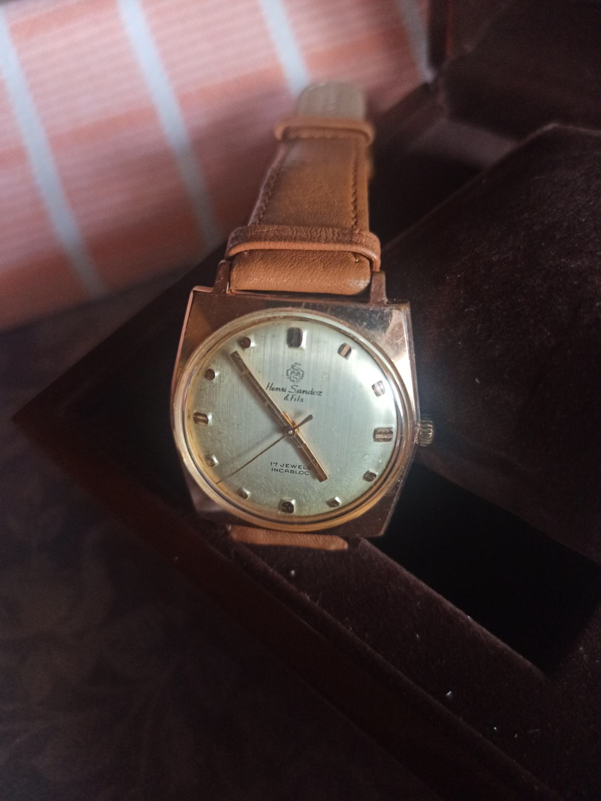 Henry Sandoz & Fils 17 jewels Swiss made Vintage