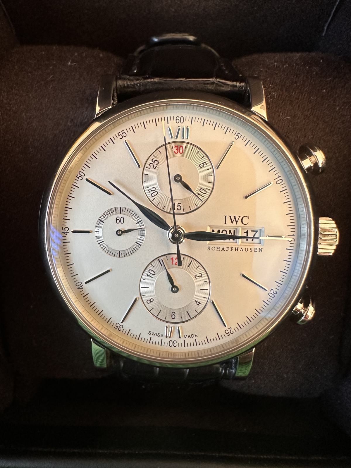 IWC Portofino chronograph Ref IW391007, automatic