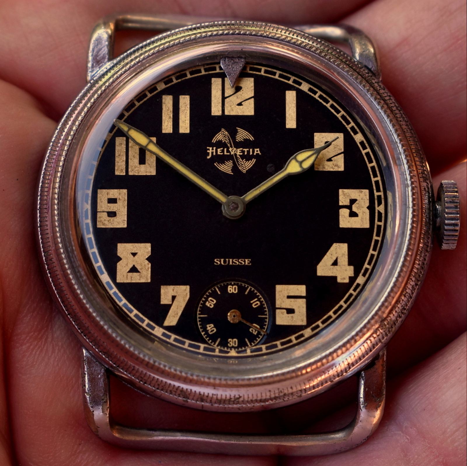 Legendarna velika pilotska Helvetia,Luftwaffe Fliegeruhr WW2