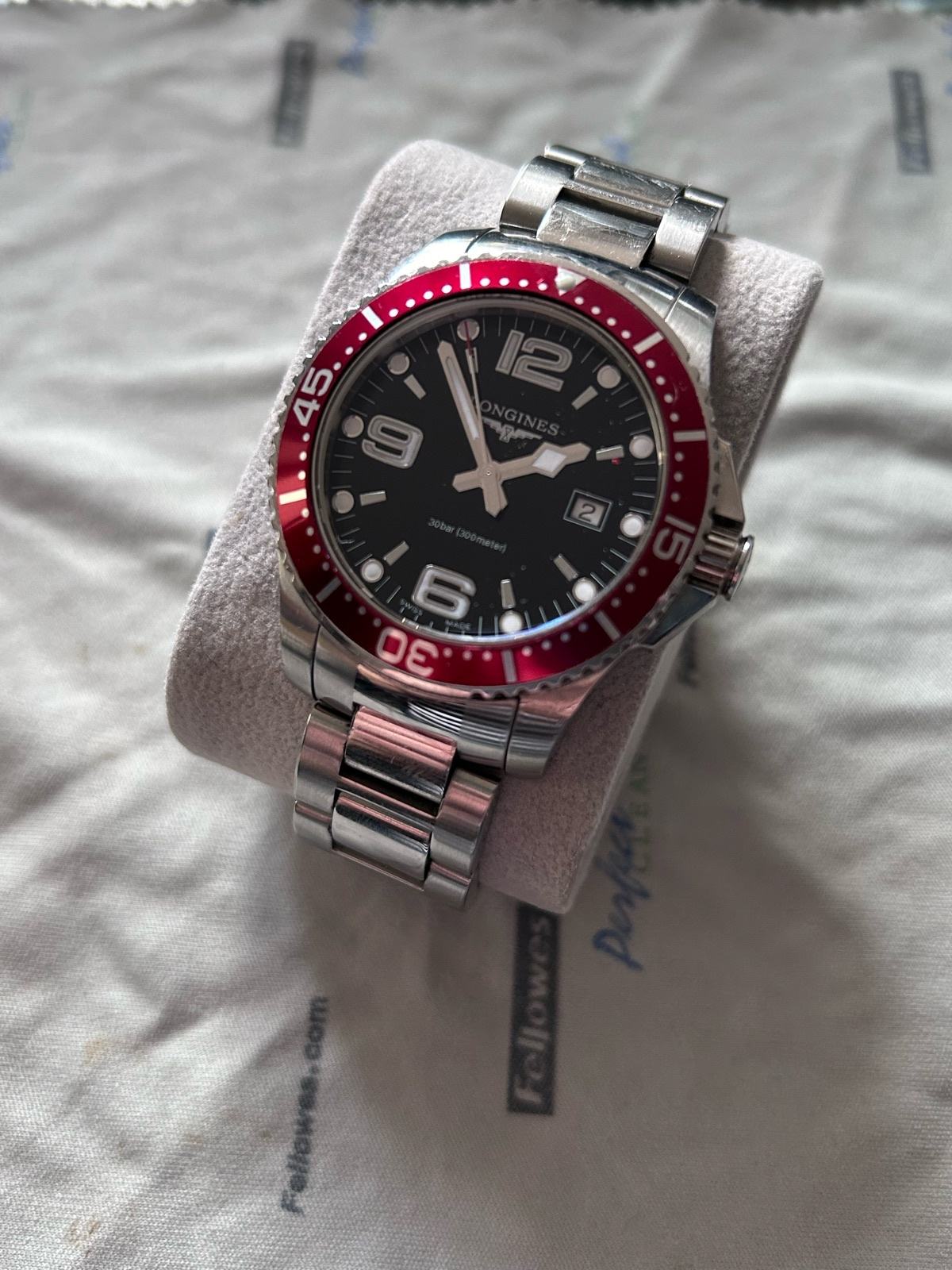 Longines HydroConquest Quartz ETA 39mm full set