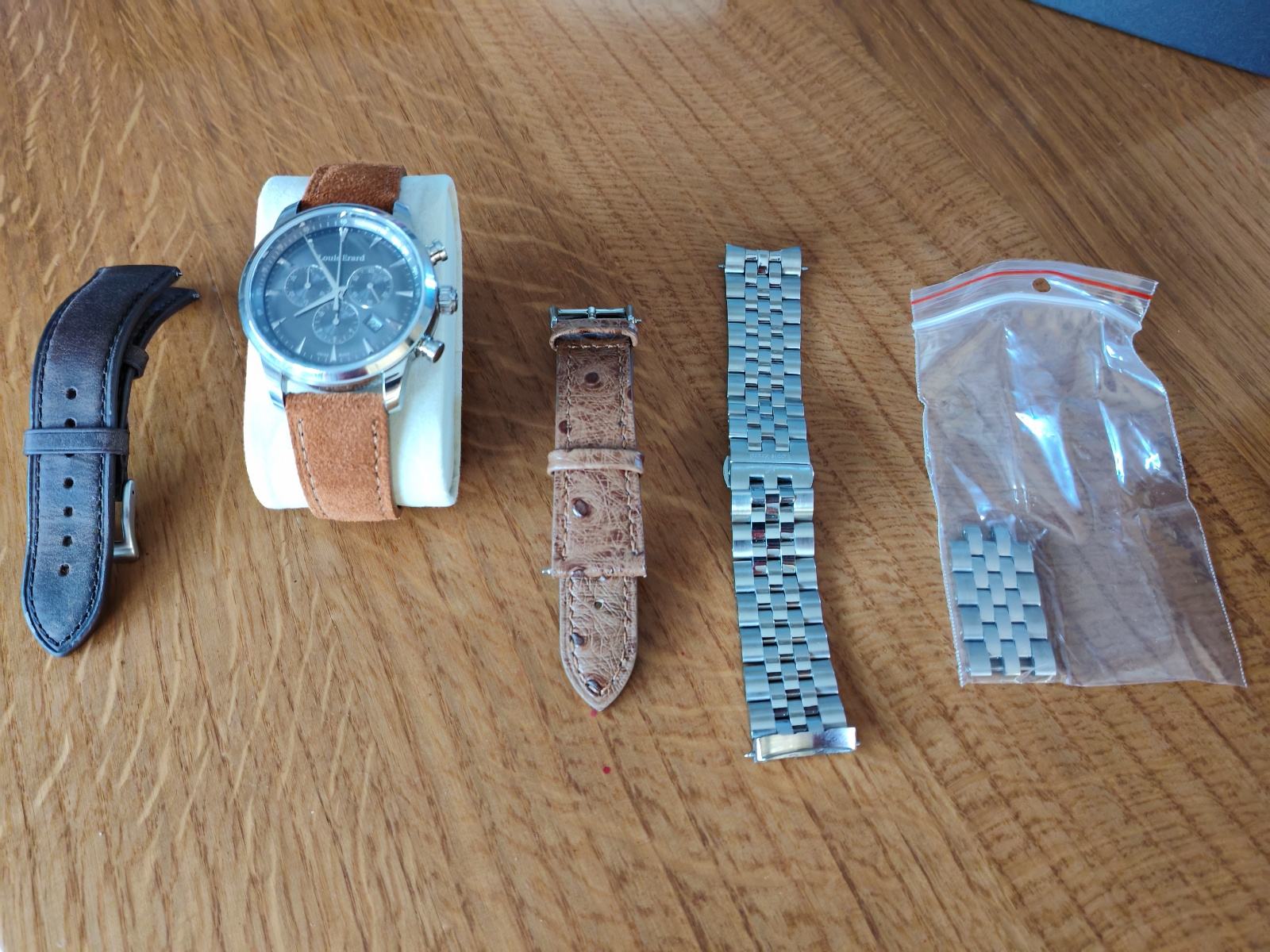 Louis Erard Heritage Quartz Chrono