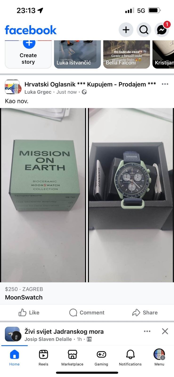 omega moonswatch EARTH