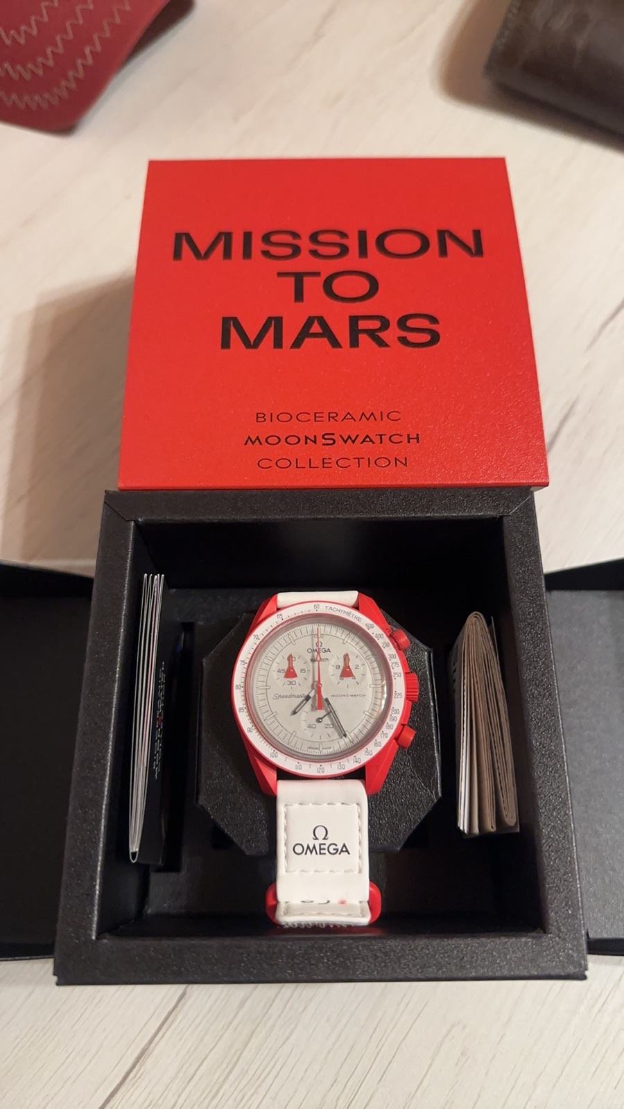 Omega X Swatch Moon Swatch Mission to Mars