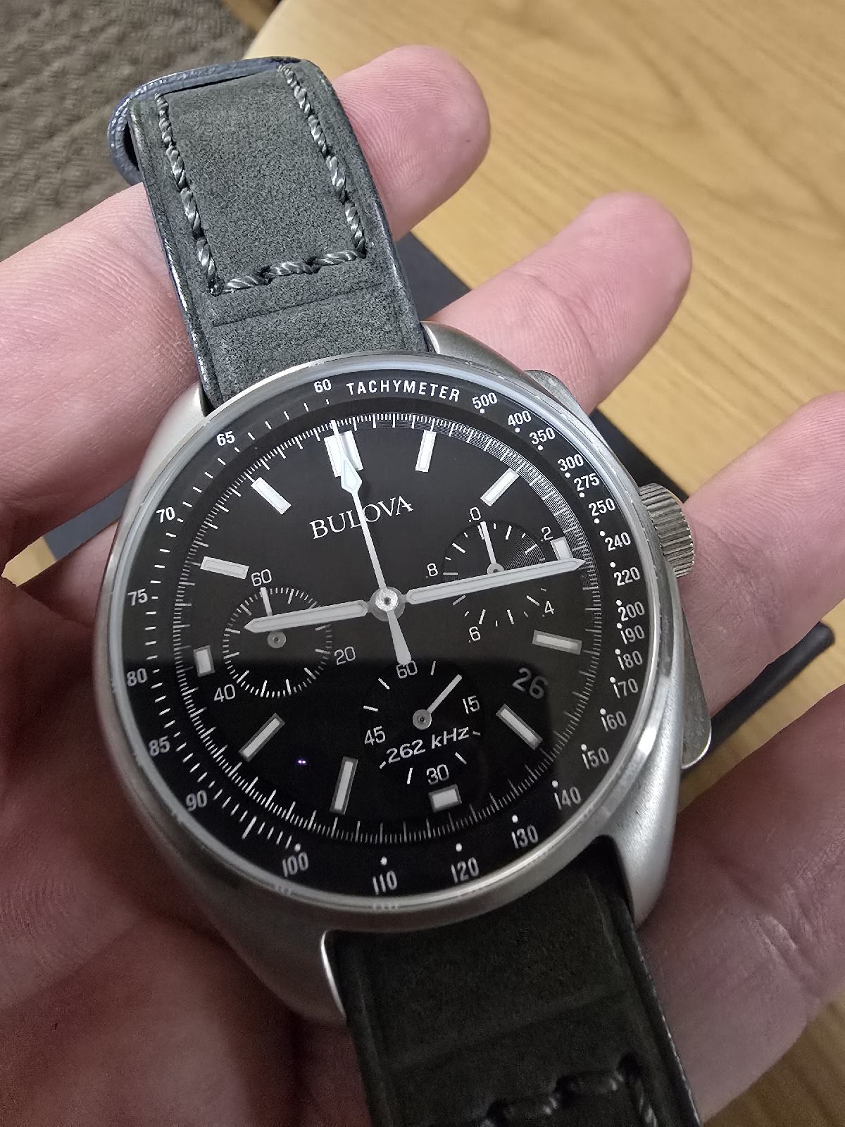 P : Bulova Lunar Pilot 96B258