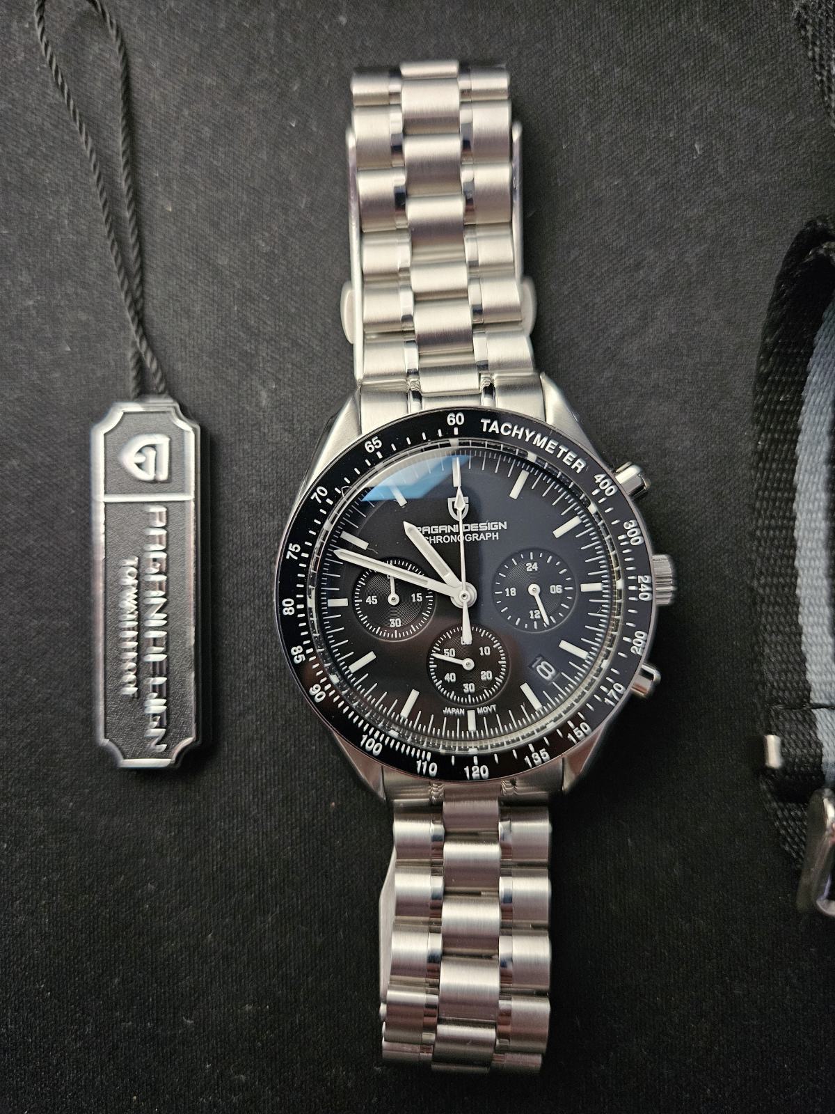 Pagani Design PD-1701 v3 moon watch (Omega Speedmaster homage)