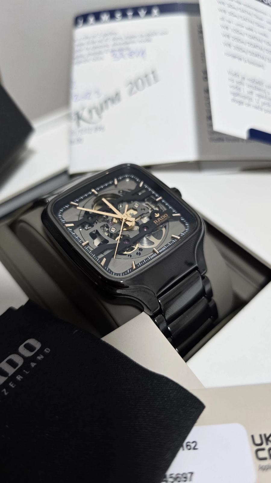 RADO True Square Automatic Skeleton - R27124162