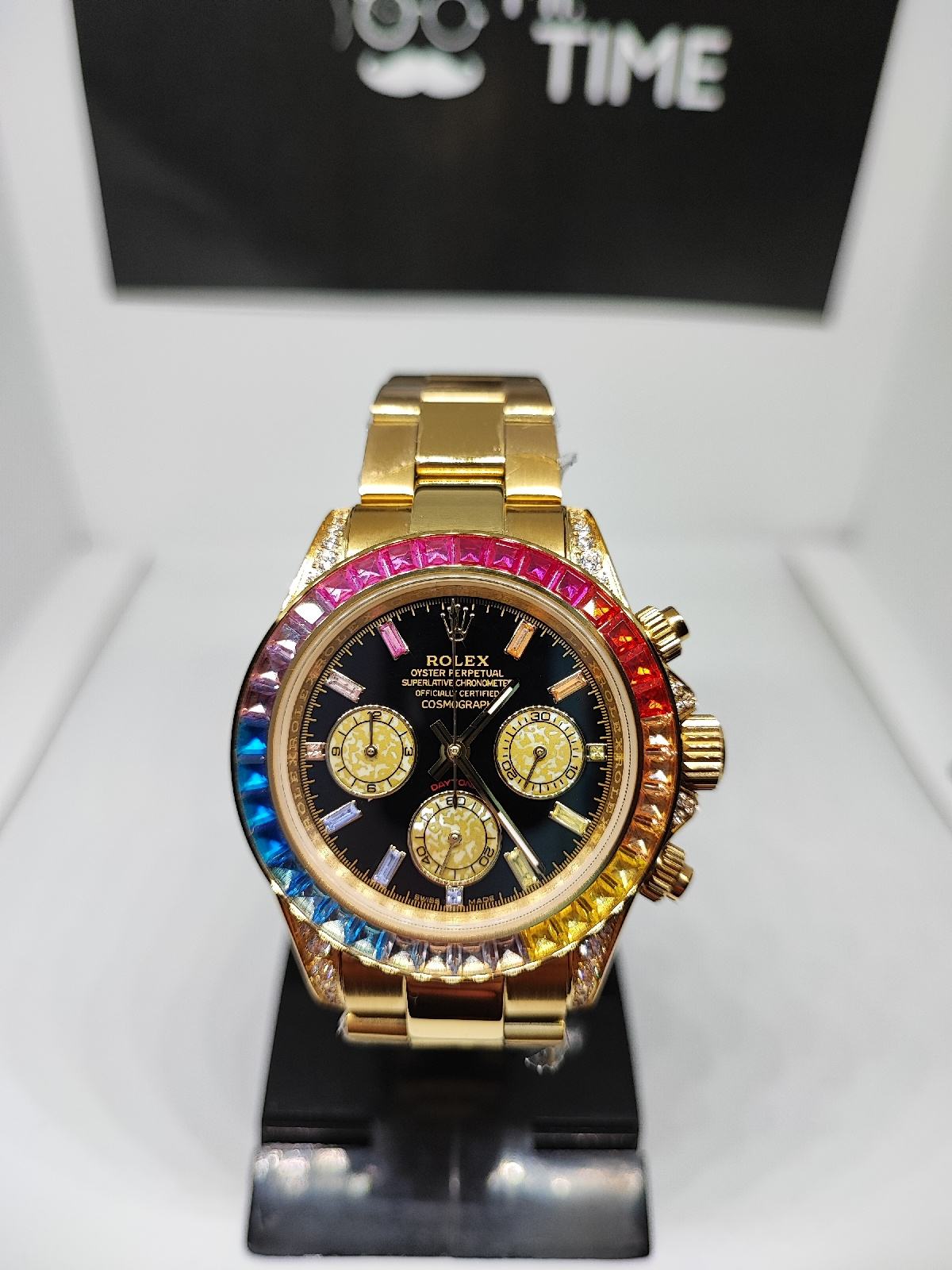 Rolex Daytona Rainbow Gold