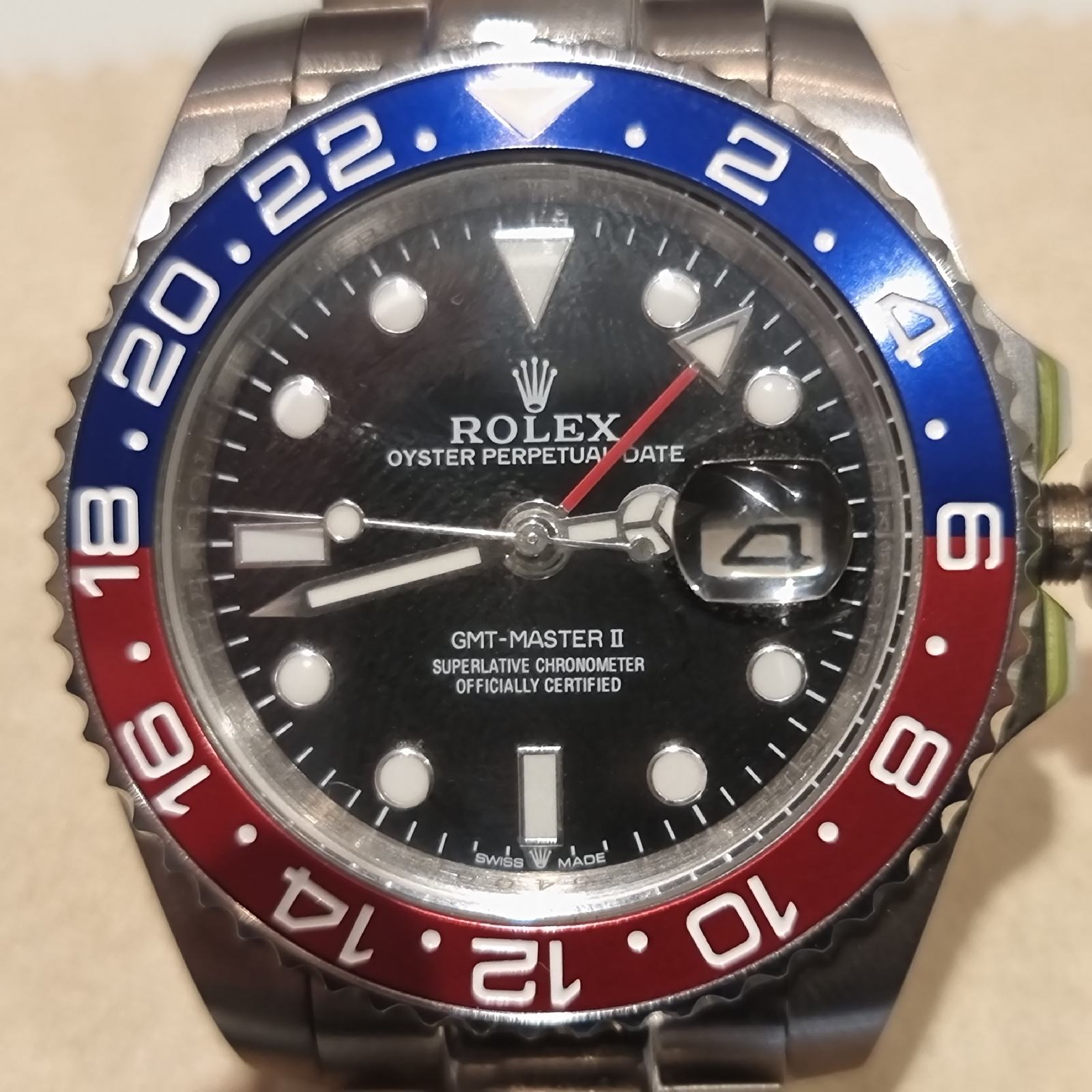ROLEX PEPSI GMT MASTER II NOVI