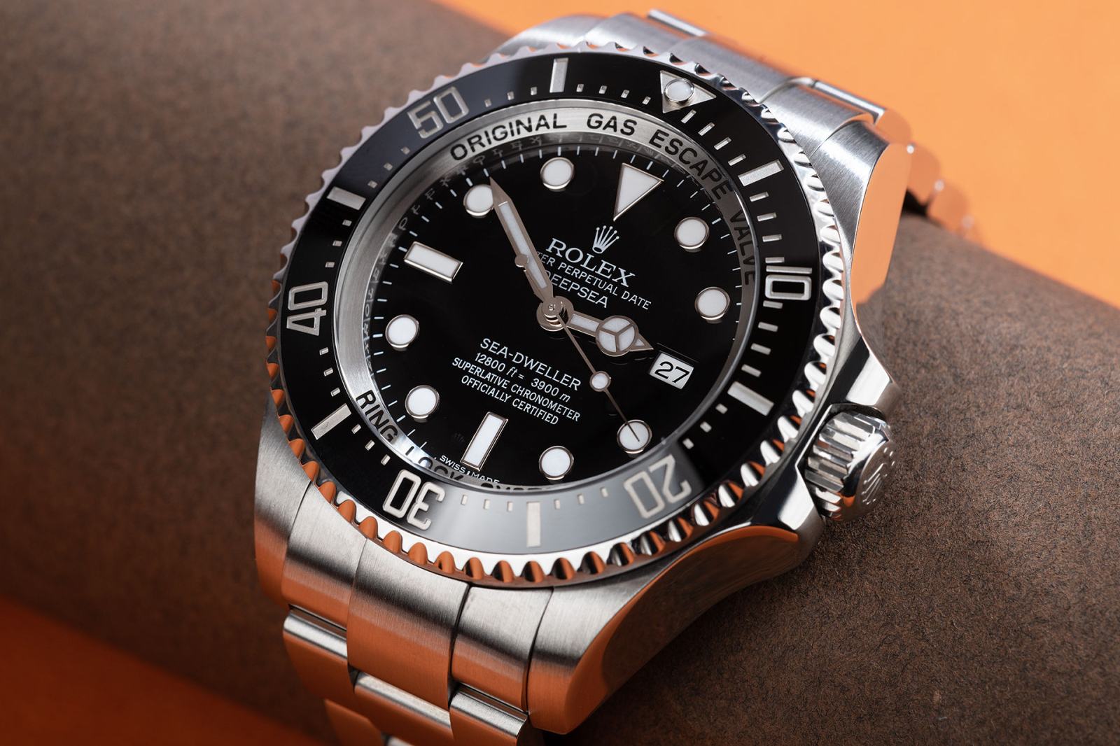 ROLEX Sea-Dweller Deepsea 116660 Steel 44mm Black Diver Oyster
