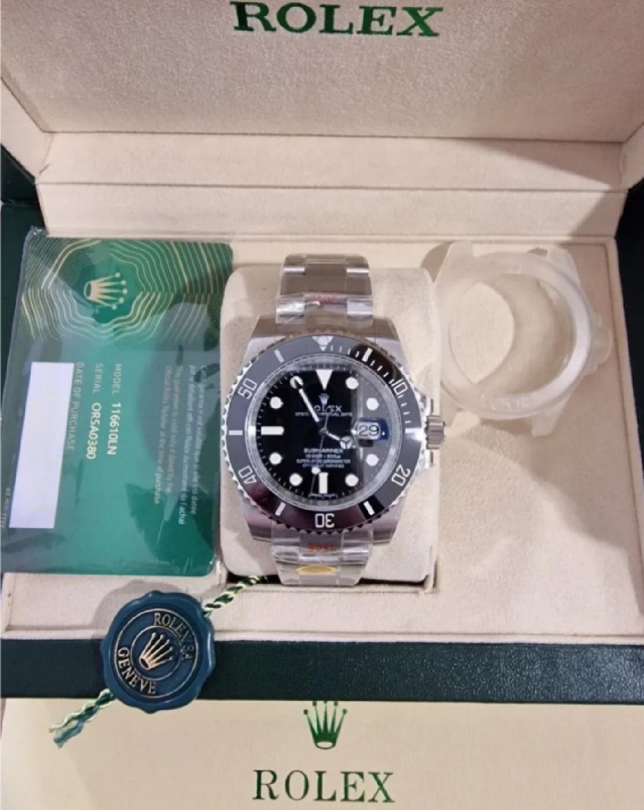 Rolex submariner clon noob eta v12