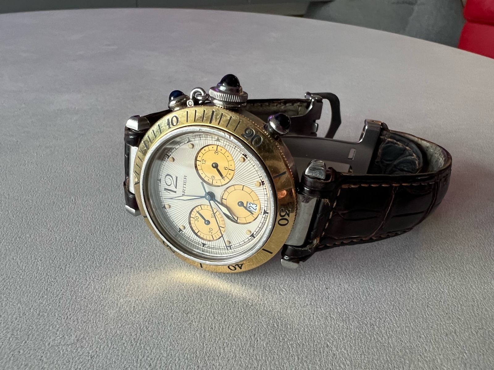 Cartier Pasha 1032 sat