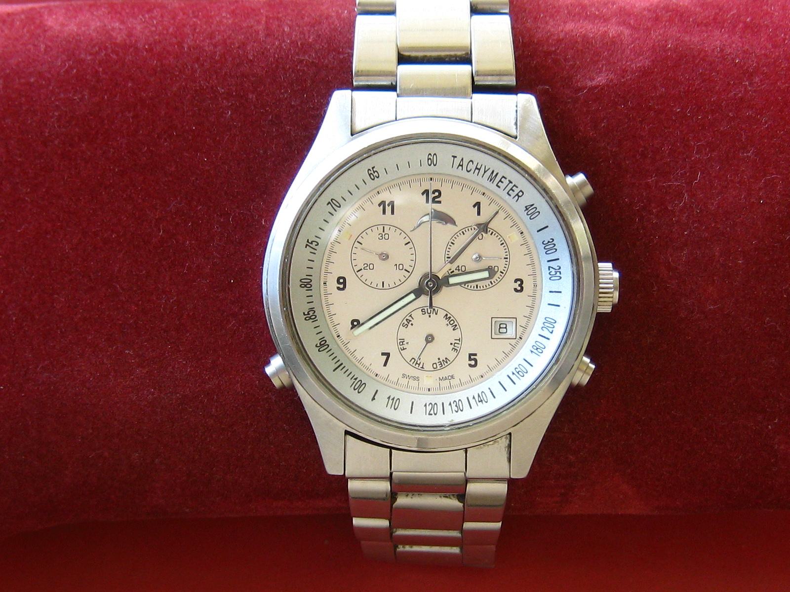 SAT GMT PILOT CHRONOGRAPH-SWISS MADE