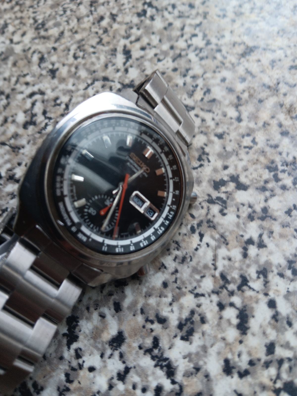 Sat Seiko automatic kronograf