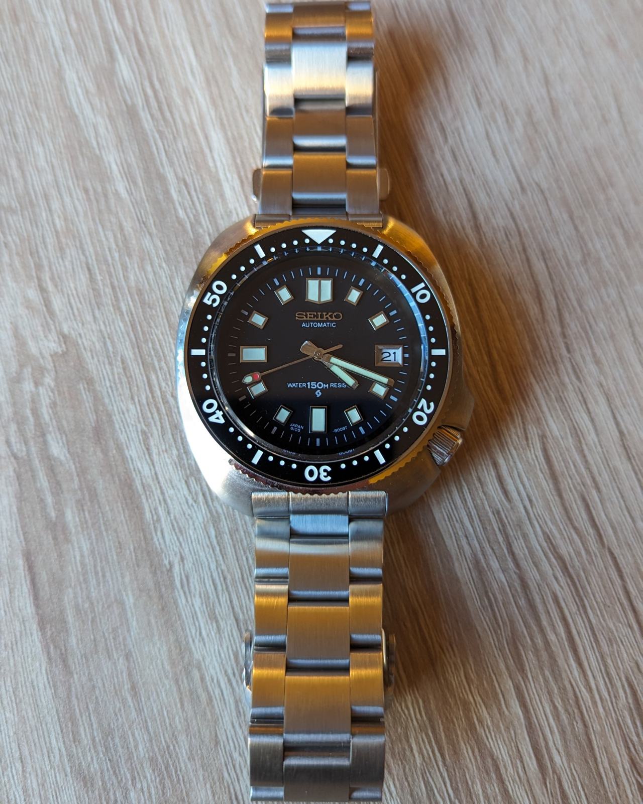 Prilika, sniženo! Seiko Mod Captain Willard 6105-8110, NH35 automatic