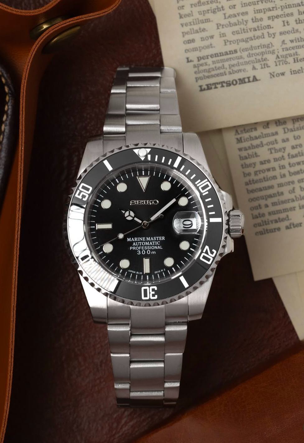 Seiko Submariner Black